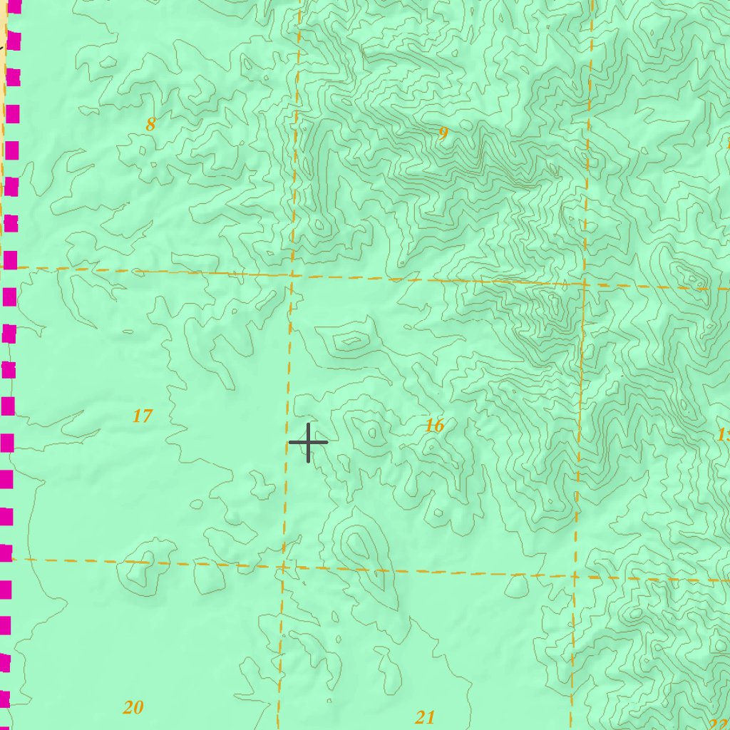 BLM Arizona La Posa Access Guide Map 3 of 4 (TRV2002-03-01) by Bureau ...
