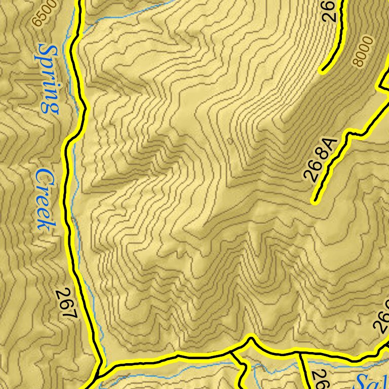 Barrel Springs ERMA Map by Bureau of Land Management - Colorado ...