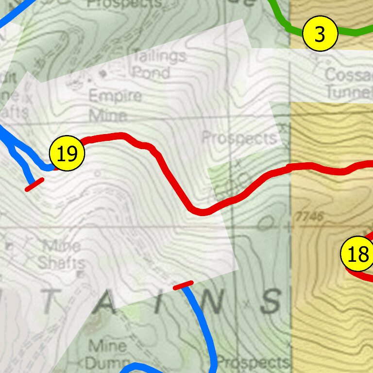 Mackay Mine Hill Tour Map by Bureau of Land Management - Idaho | Avenza ...