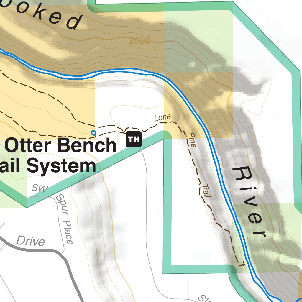 Crooked Wild and Scenic River, Segment A Map by Bureau of Land ...