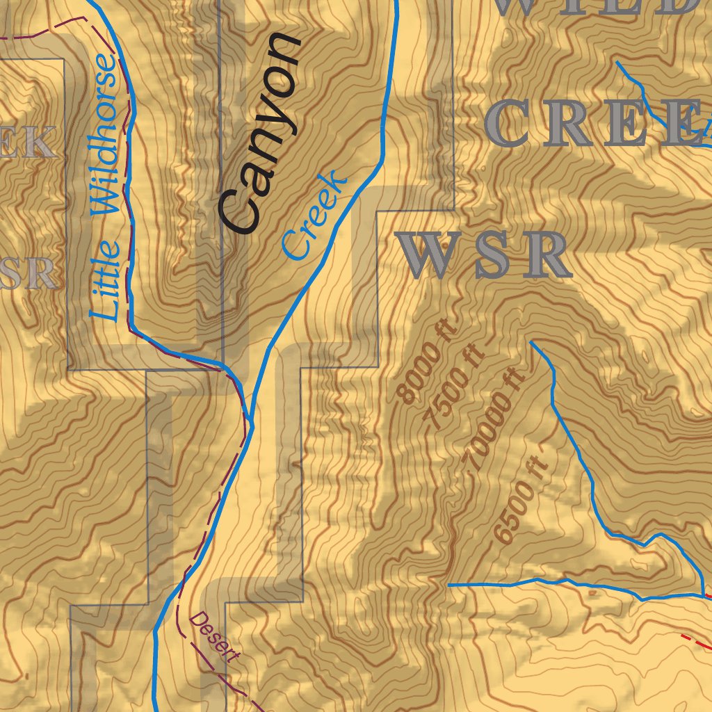 Kiger Creek Wild and Scenic River Map by Bureau of Land Management ...