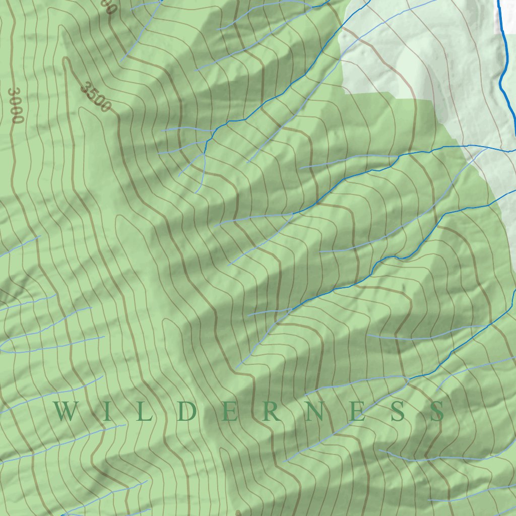Salmon Wild and Scenic River Map by Bureau of Land Management - Oregon ...