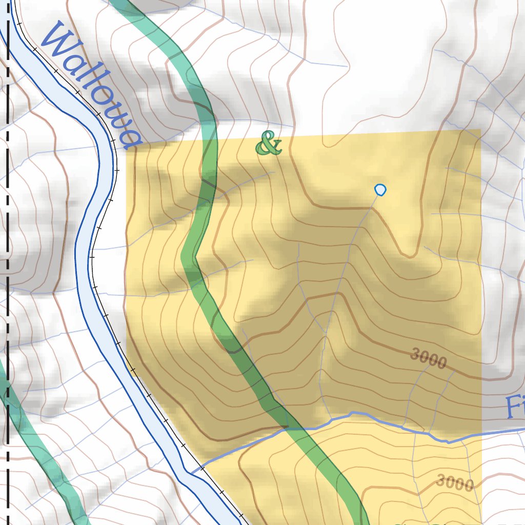 Wallowa Wild and Scenic River Map by Bureau of Land Management - Oregon ...