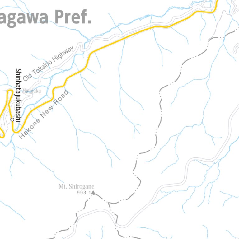 Izu/Hakone Bus route Map by Buyodo corp. | Avenza Maps