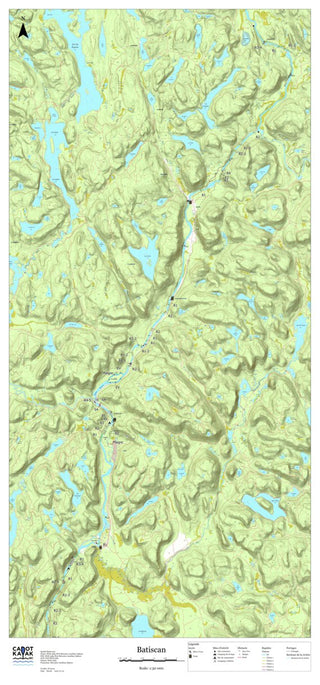 Rivière Batiscan Map by Canot Kayak Quebec | Avenza Maps