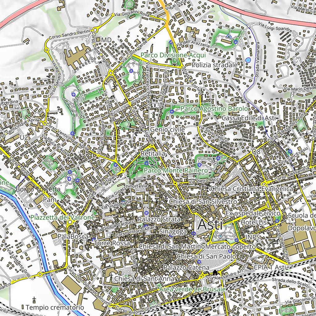 ASTI Map by CARTAGO | Avenza Maps