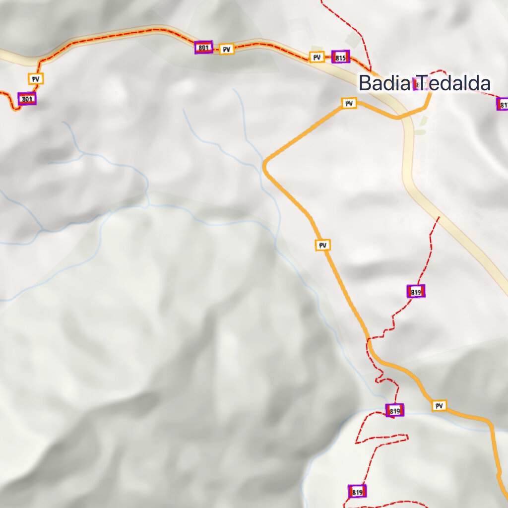 Badia Tedalda Map by CARTAGO | Avenza Maps
