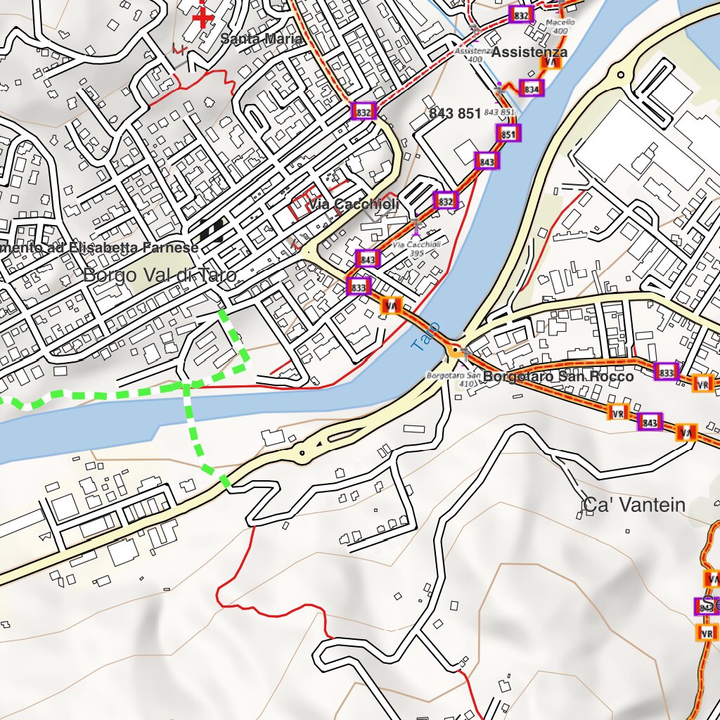 Borgo Val di Taro Map by CARTAGO | Avenza Maps