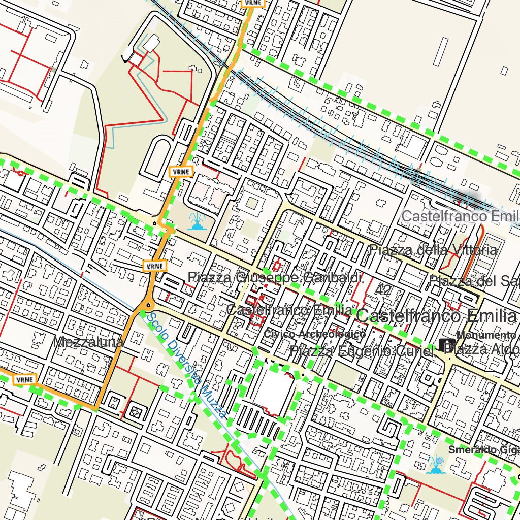Castelfranco Emilia Map by CARTAGO | Avenza Maps