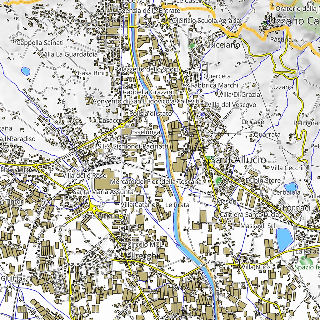 LUCCA Map by CARTAGO | Avenza Maps