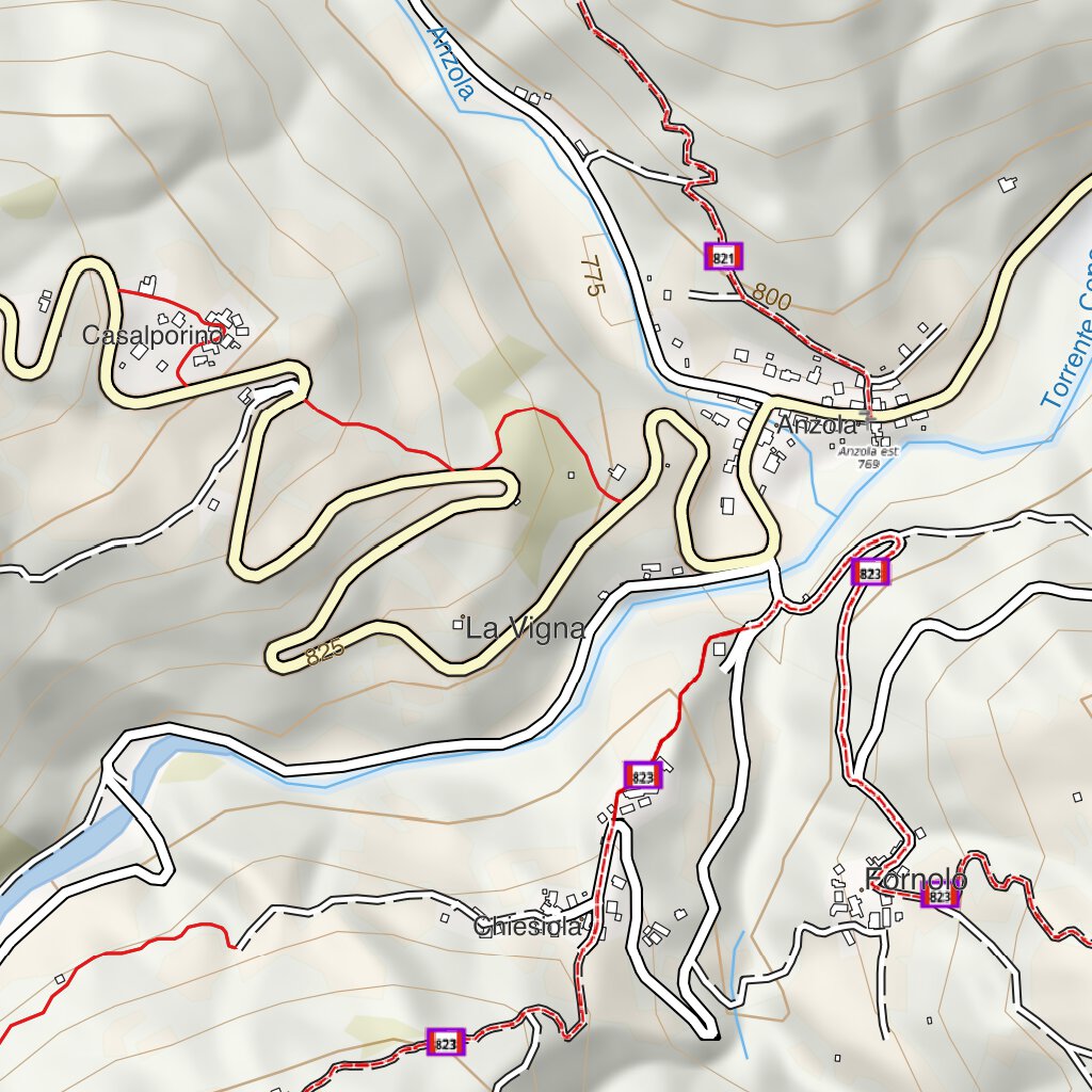 Monte Maggiorasca Map by CARTAGO | Avenza Maps