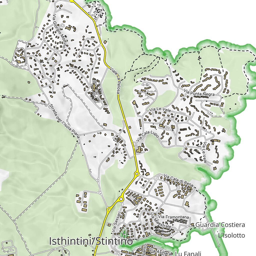 STINTINO Map by CARTAGO | Avenza Maps