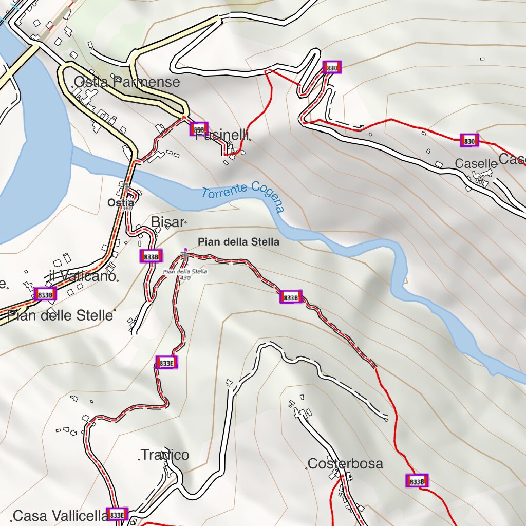 Valmozzola Map by CARTAGO | Avenza Maps