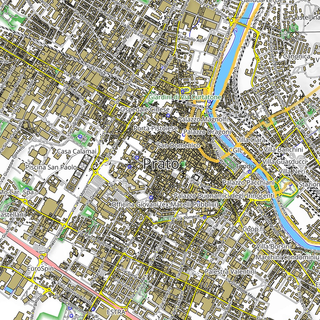 PRATO Map by CARTAGO | Avenza Maps