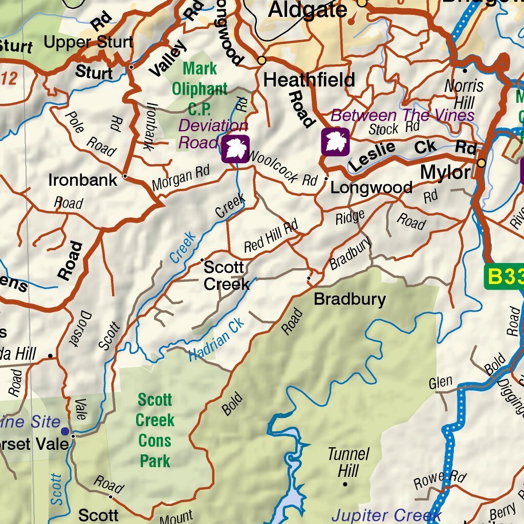 Fleurieu Peninsula South Australia Map by Carto Graphics | Avenza Maps