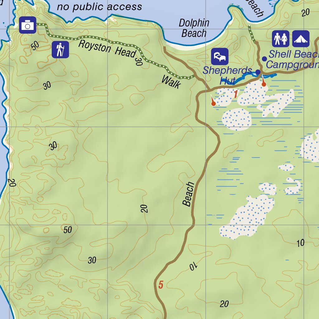 Innes National Park Map by Carto Graphics | Avenza Maps