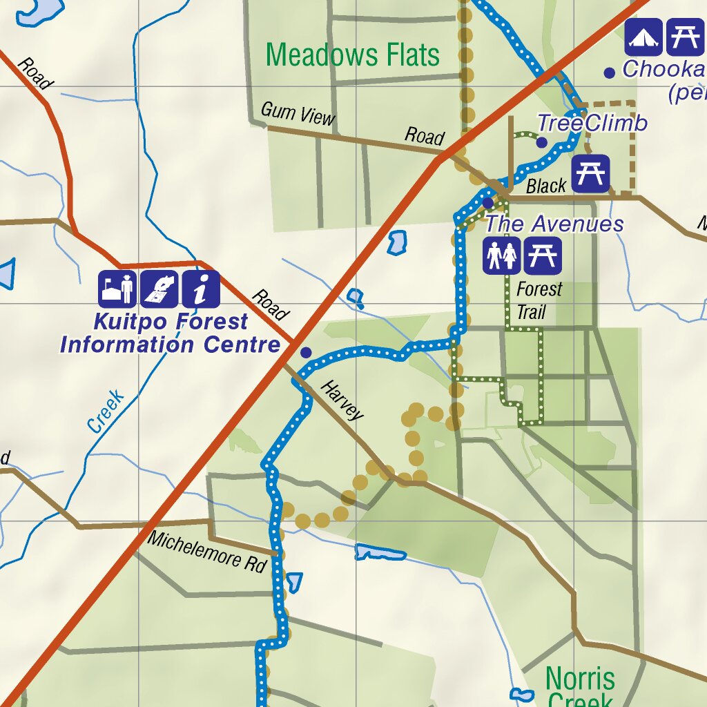 Kuitpo Forest Map by Carto Graphics | Avenza Maps