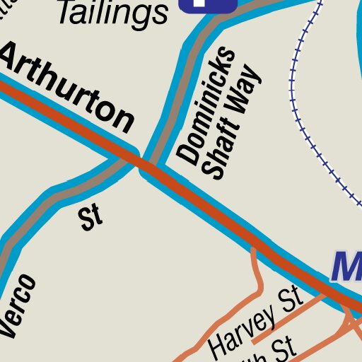 Moonta Mines Tourist Drive Map by Carto Graphics | Avenza Maps