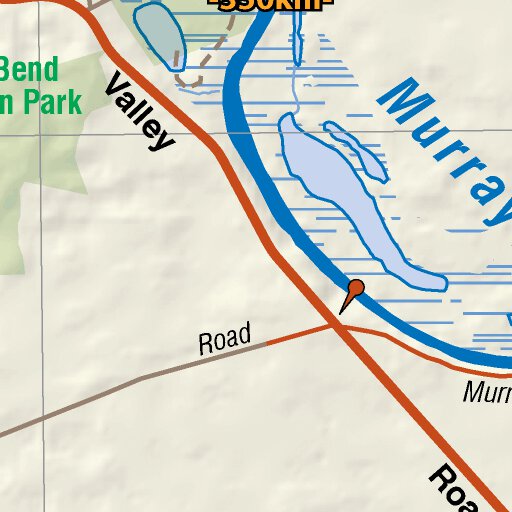 Murray River - Morgan to Waikerie Map by Carto Graphics | Avenza Maps