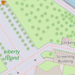 Liberty Island Map by CartoonMaps | Avenza Maps