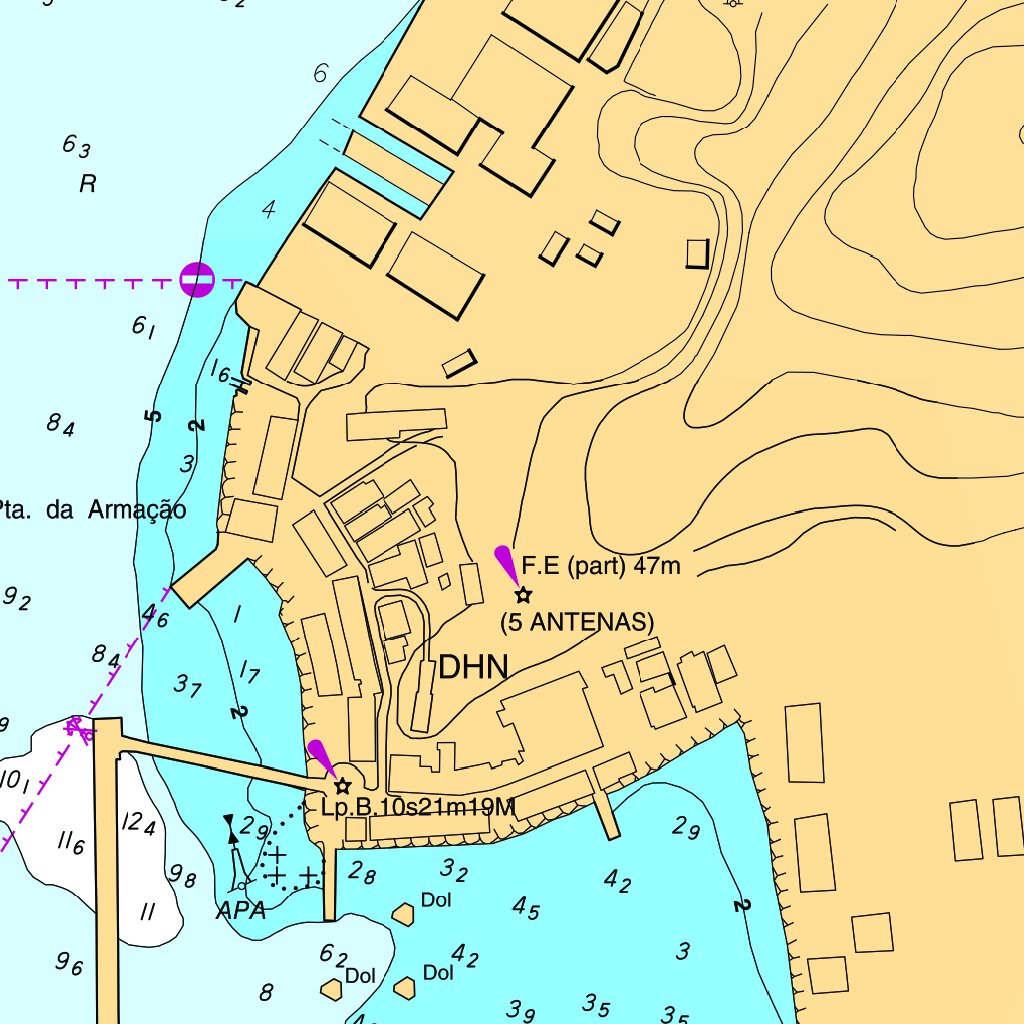 BAÍA DE GUANABARA - ILHA DO MOCANGUÊ E PROXIMIDADES (1515) Map by ...