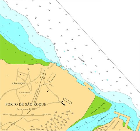 BAÍA DE TODOS OS SANTOS PORTO DE SÃO ROQUE E PROXIMIDADES (Mapa de ...