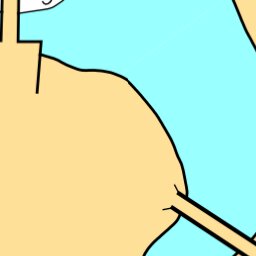 COARÍ - TEFÉ (Mapa de Inserção) (PLHS-B1) Map by Centro de Hidrografia ...