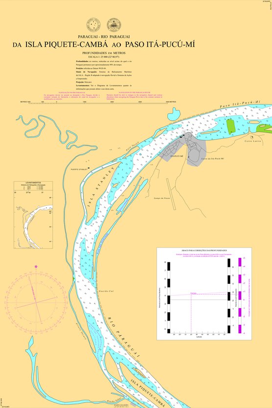 DA ISLA PIQUETE-CAMBÁ AO PASO ITÁ-PUCÚ-MÍ (3326) Map by Centro de ...
