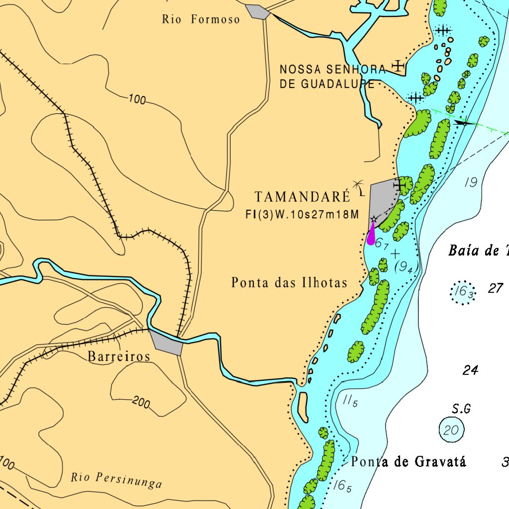 DE CABEDELO A MACEIÓ (22200 (INT.2115)) Map by Centro de Hidrografia da ...
