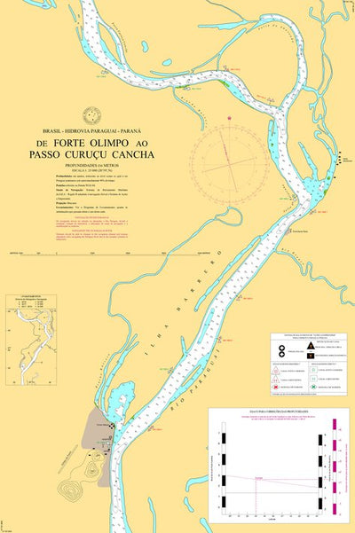 DE FORTE OLIMPO AO PASSO CURUÇU CANCHA (3342) Map by Centro de ...