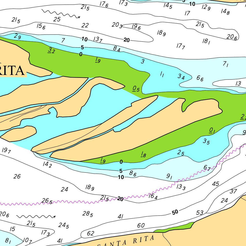 DE ÓBIDOS À ILHA DE SANTA RITA (4023) Map by Centro de Hidrografia da ...