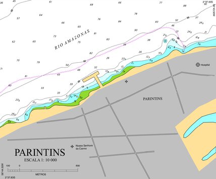 DE PARINTINS À ILHA DO MOCAMBO (PL4026) Map by Centro de Hidrografia da ...