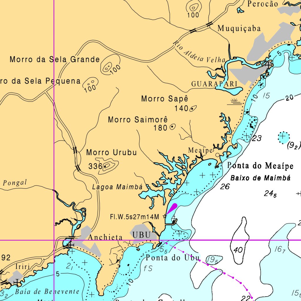 DE VITÓRIA AO CABO DE SÃO TOMÉ (22900 (INT.2122)) Map by Centro de ...