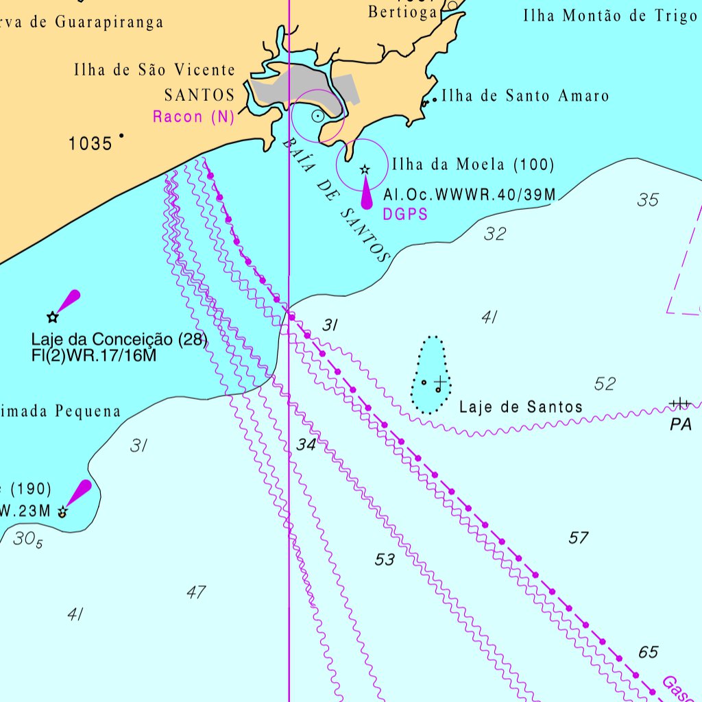 DO CABO FRIO AO CABO DE SANTA MARTA GRANDE (21070 (INT.2008)) Map by ...