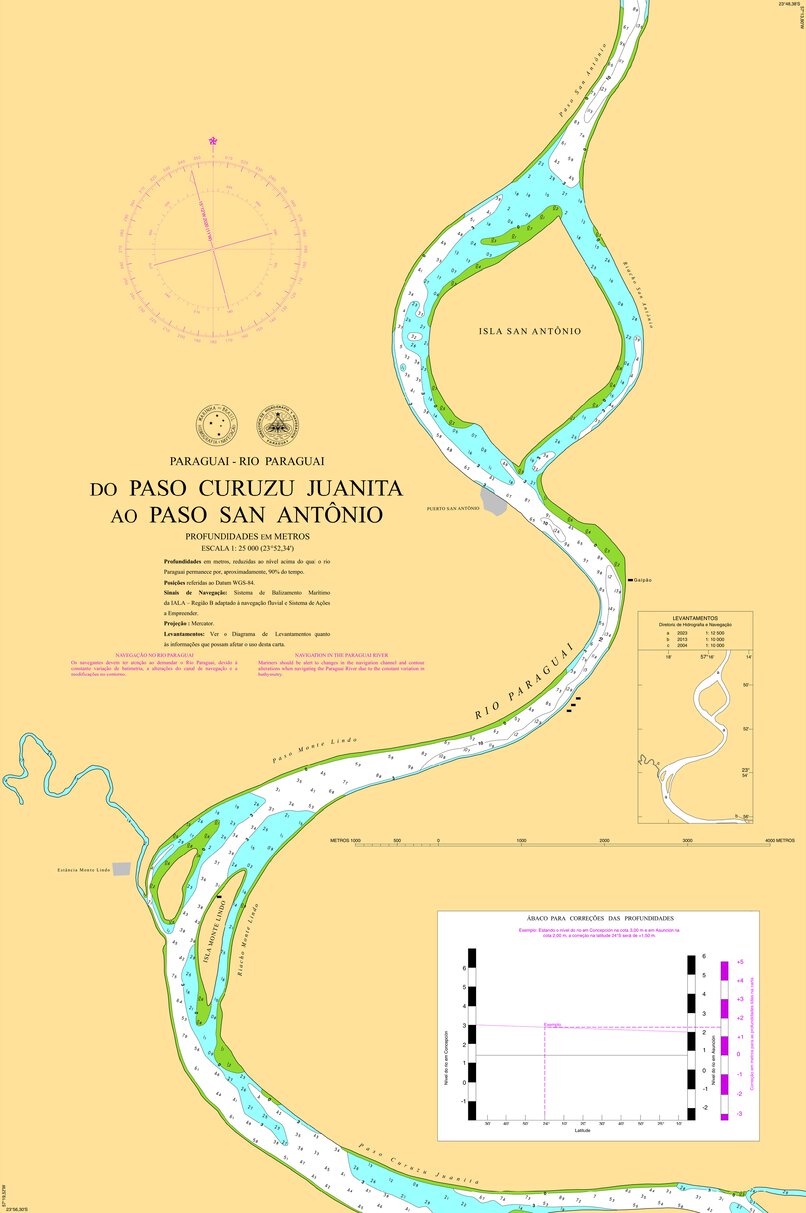 DO PASO CURUZU JUANITA AO PASO SAN ANTONIO (3315) Map by Centro de ...