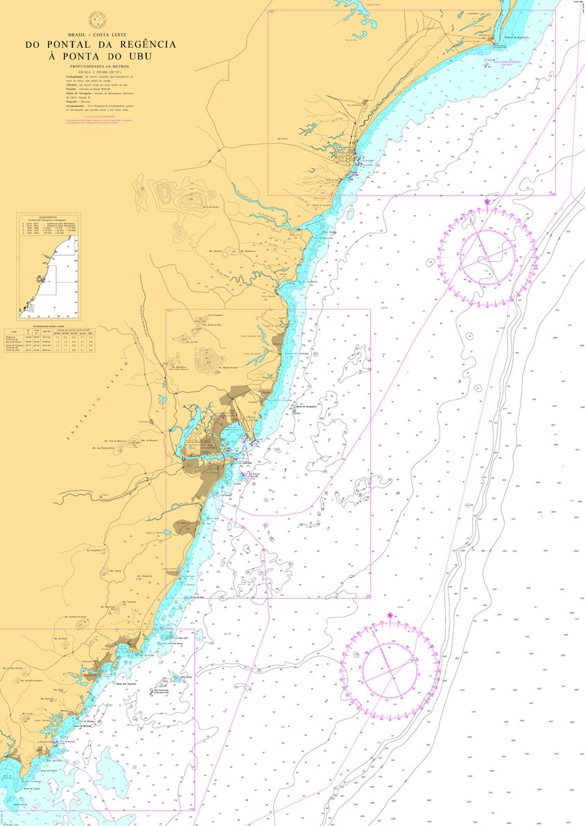 DO PONTAL DA REGÊNCIA À PONTA DO UBU (1402) Map by Centro de ...