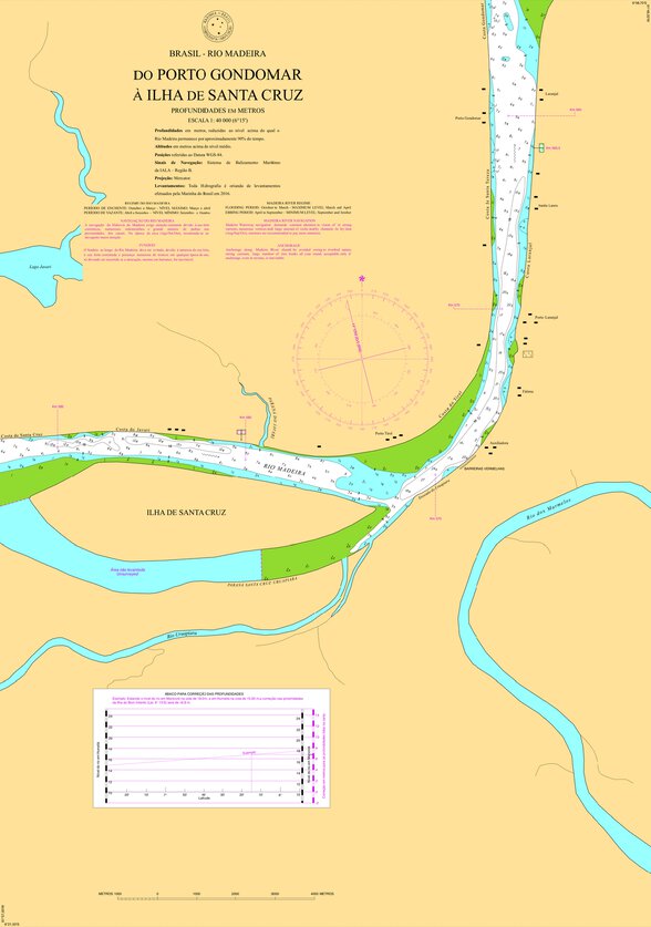 DO PORTO GONDOMAR À ILHA DE SANTA CRUZ (4734) Map by Centro de ...