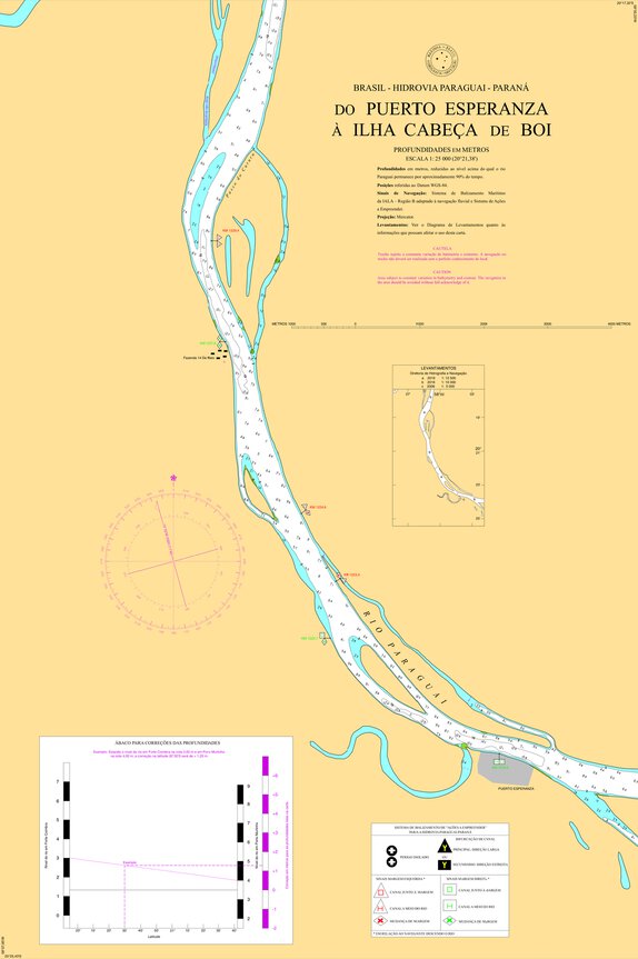DO PUERTO ESPERANZA À ILHA CABEÇA DE BOI (3348) Map by Centro de ...