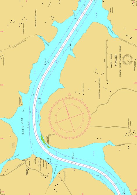 IBITINGA (IB-4) Map by Centro de Hidrografia da Marinha | Avenza Maps