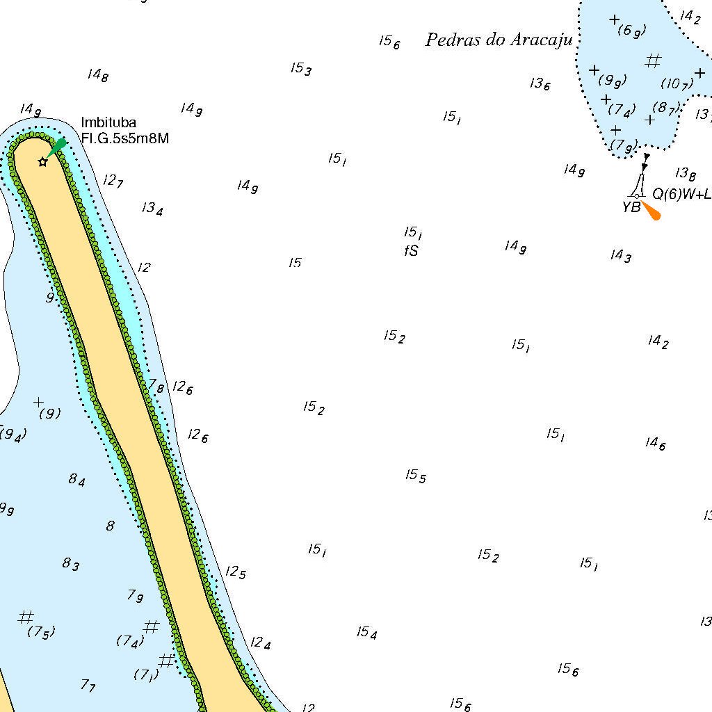 PORTO DE IMBITUBA (1921) Map by Centro de Hidrografia da Marinha ...