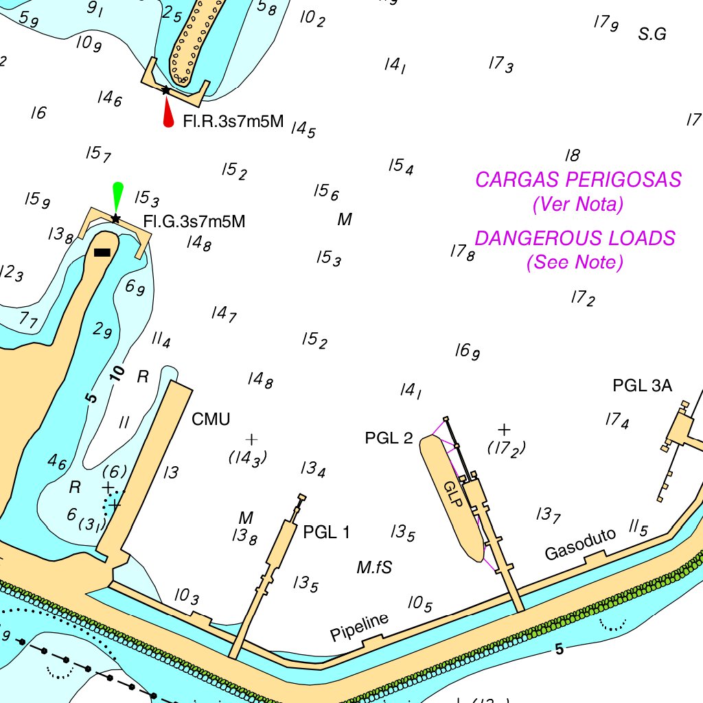 PORTO DE SUAPE (912) Map by Centro de Hidrografia da Marinha | Avenza Maps