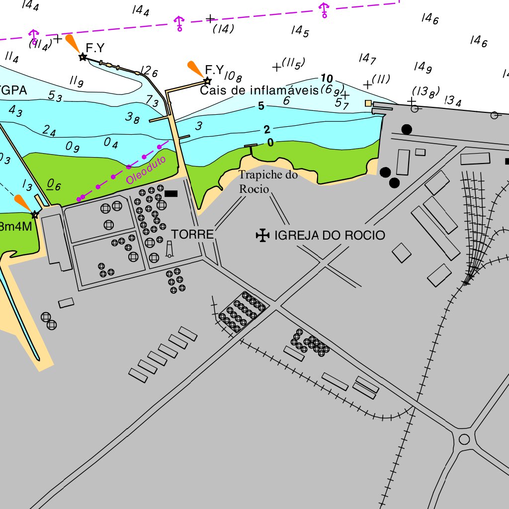 PORTOS DE PARANAGUÁ E ANTONINA (1822) Map by Centro de Hidrografia da ...