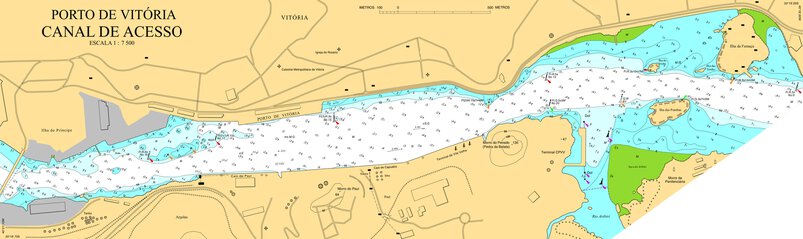PORTOS DE VITORIA E TUBARÃO (Mapa de Inserção) (PL1401) Map by Centro ...