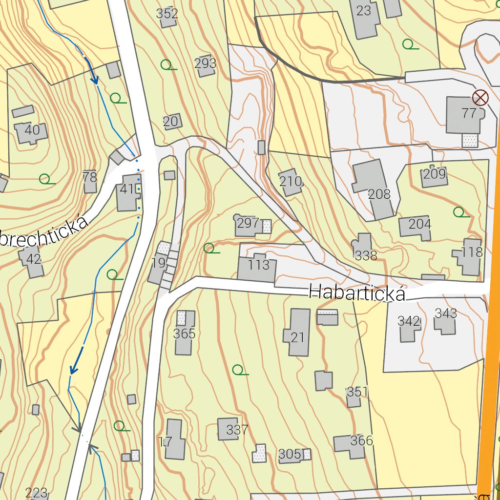 Liberec (0205-B-13-1) Map by Cesky urad zememericky a katastralni ...