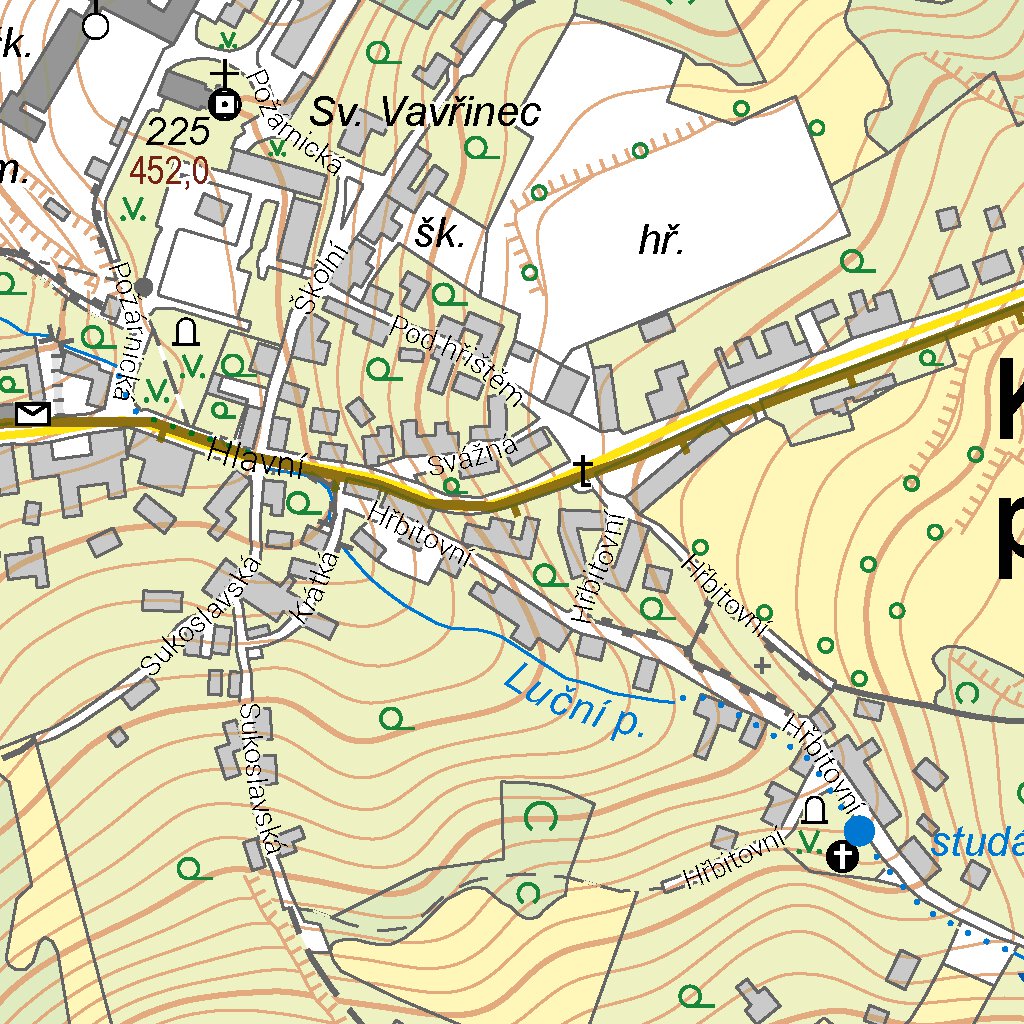 Litoměřice (0204-C-06) Map by Cesky urad zememericky a katastralni ...