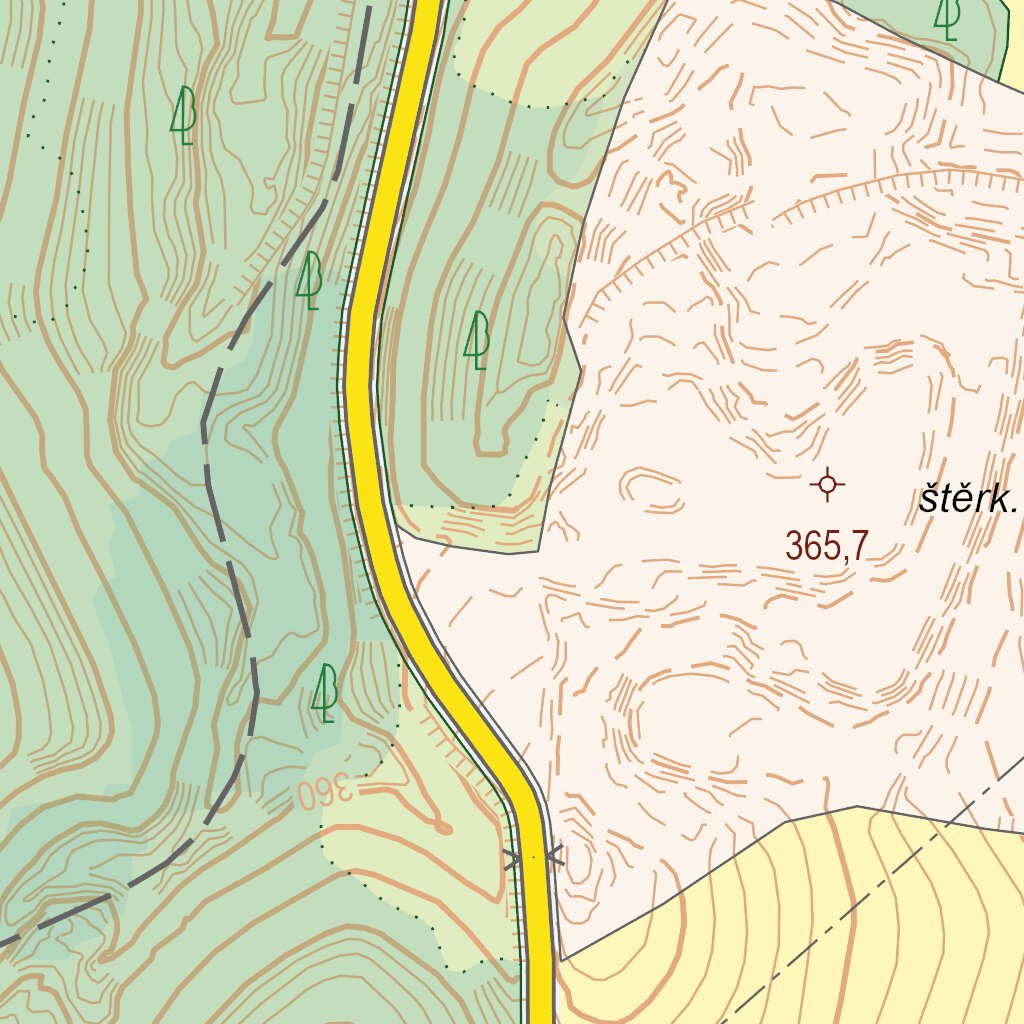 Nový (0205-A-15-3) Map by Cesky urad zememericky a katastralni | Avenza ...