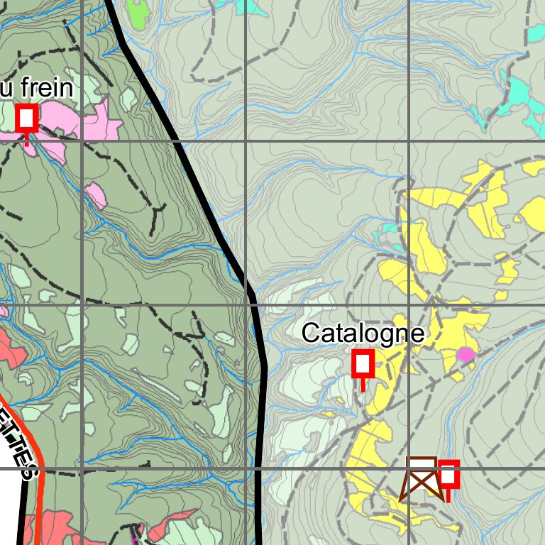 Duniere secteur 2a Map by CGRMP | Avenza Maps