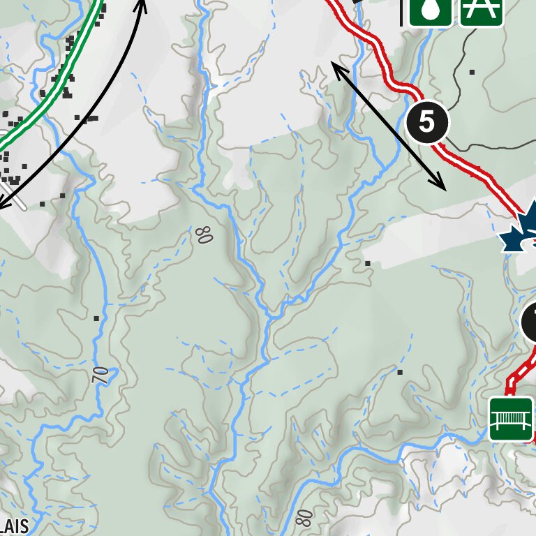 Carte sentier équestre | Club des Randonneurs équestre de Portneuf Map ...