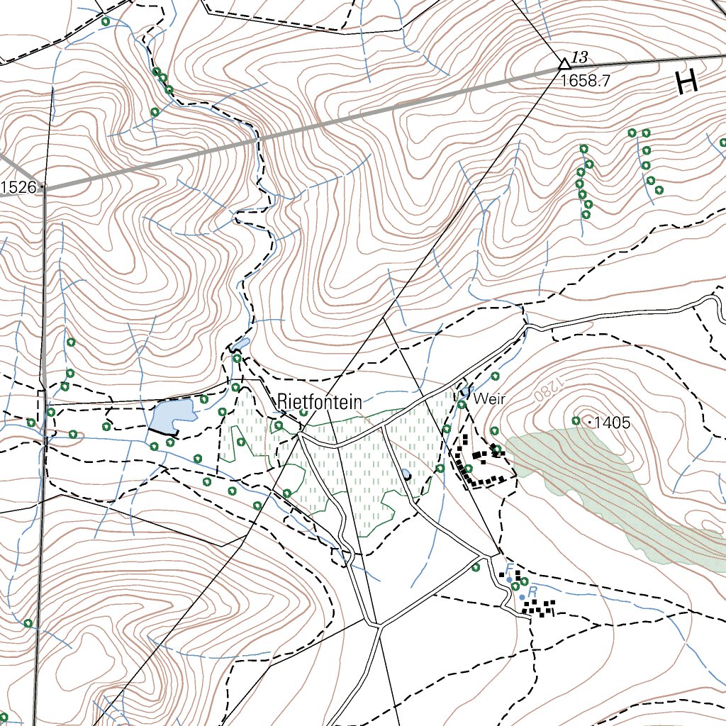 2427DB RANKIN'S PASS Map by Chief Directorate: National Geo-spatial ...