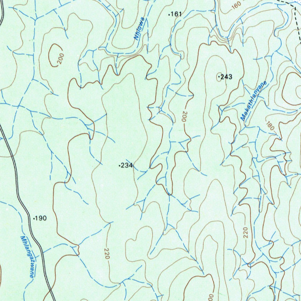 2531BB, 2532AA ONDER-SABIE Map by Chief Directorate: National Geo ...